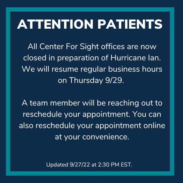 Children’s Vision | Center For Sight Southwest Florida